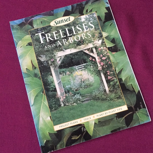 Sunset | Other | Trellises And Arbors Book | Poshmark